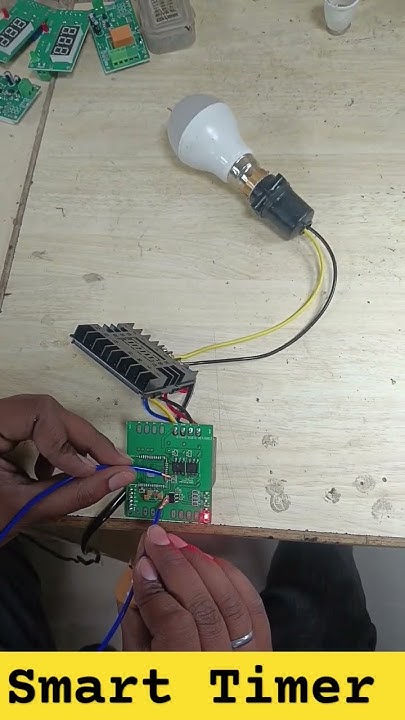 Smart Timer Machine Pcb Testing Arduino Arduinoproject Lightdependentresistor Arduinoide