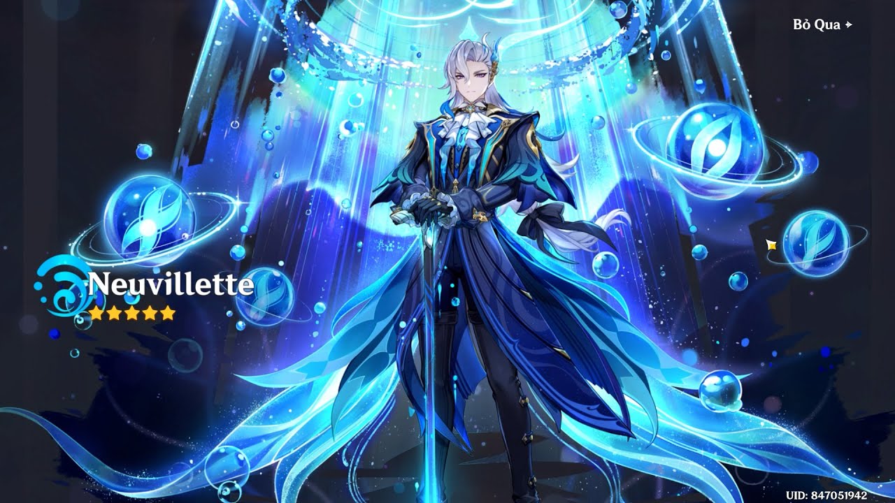 Roll Neuvillette tui có DPS mạnh nhất game | GENSHIN IMPACT - YouTube