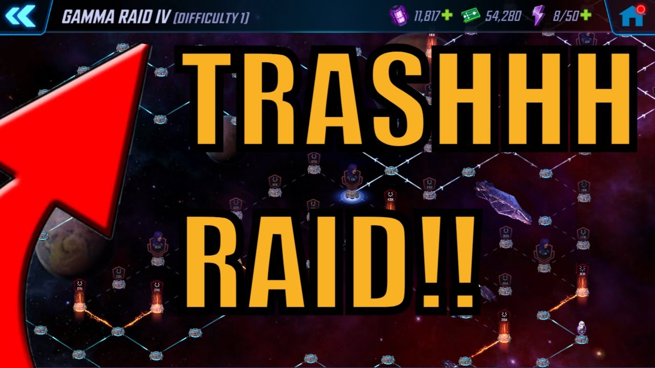 GAMMA RAID IS TRASH! UPDATE LANE TRAITS PLEASEEEEE! Marvel Strike Force ...
