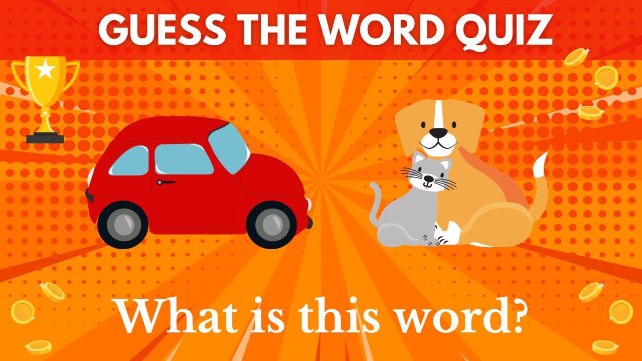 Guess the word quiz | English quiz | Fun Quiz | Word Game | Word Quiz ...