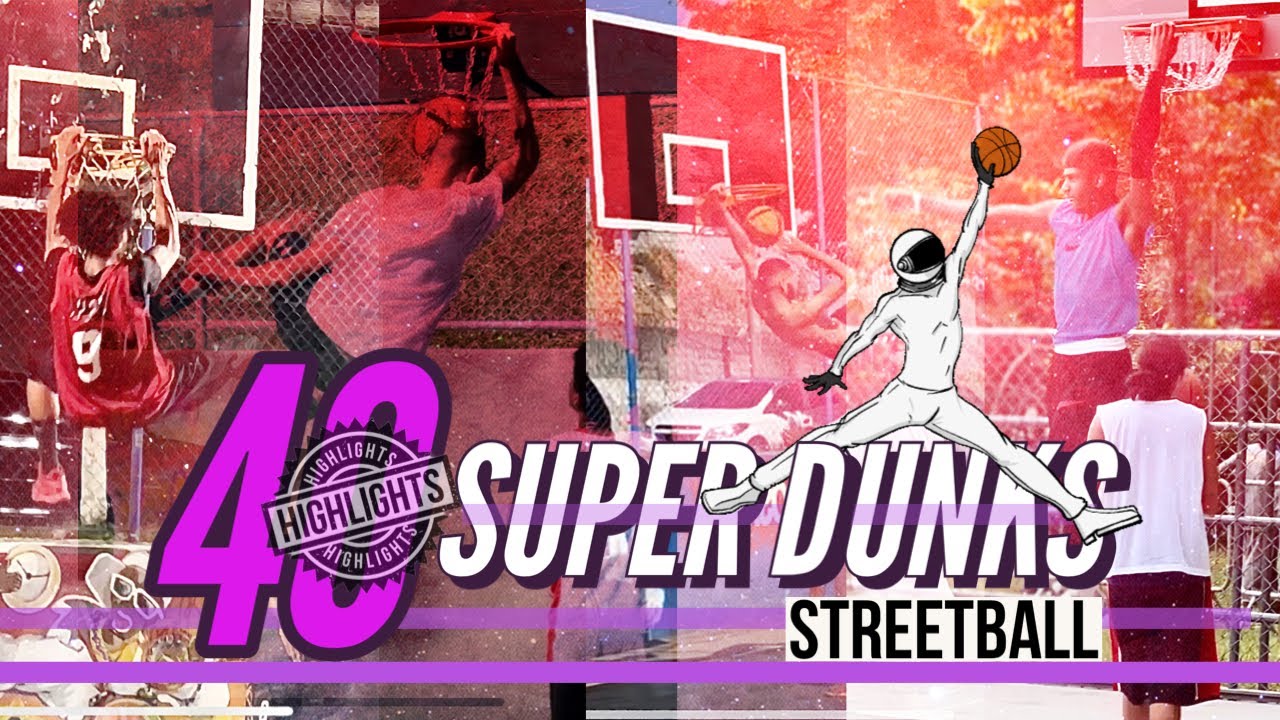 TOP 40 SUPER DUNKS - YouTube