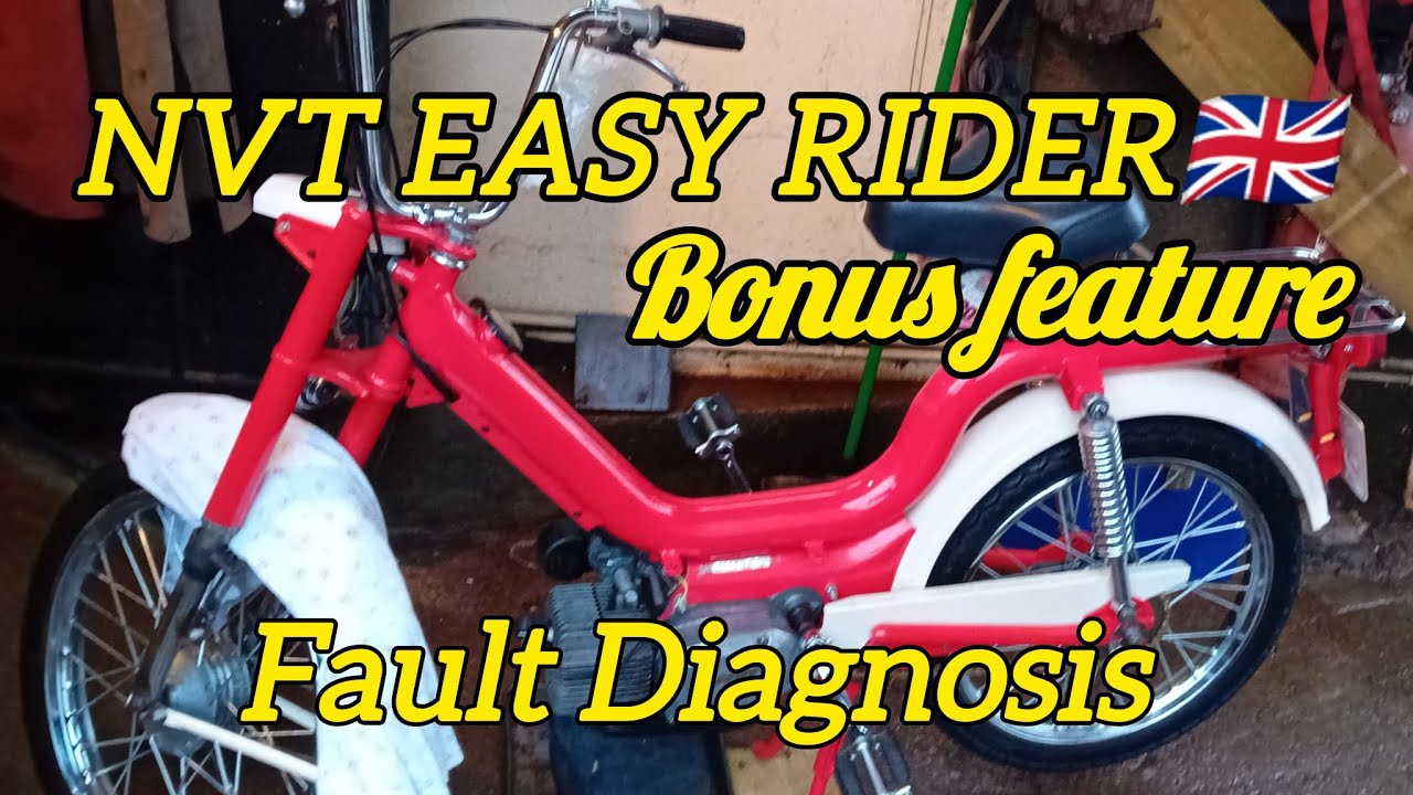 1977 NVT EASY Rider Moped🇬🇧. Bonus feature: Fault diagnosis 🧐 - YouTube