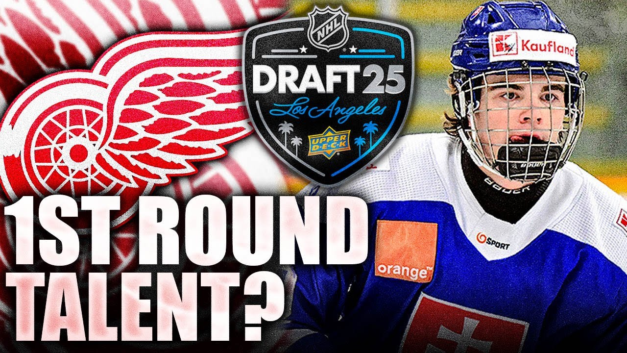 HUGE STEVE YZERMAN WIN: RED WINGS DRAFT 1ST ROUND PROSPECT IN THE 4TH ...