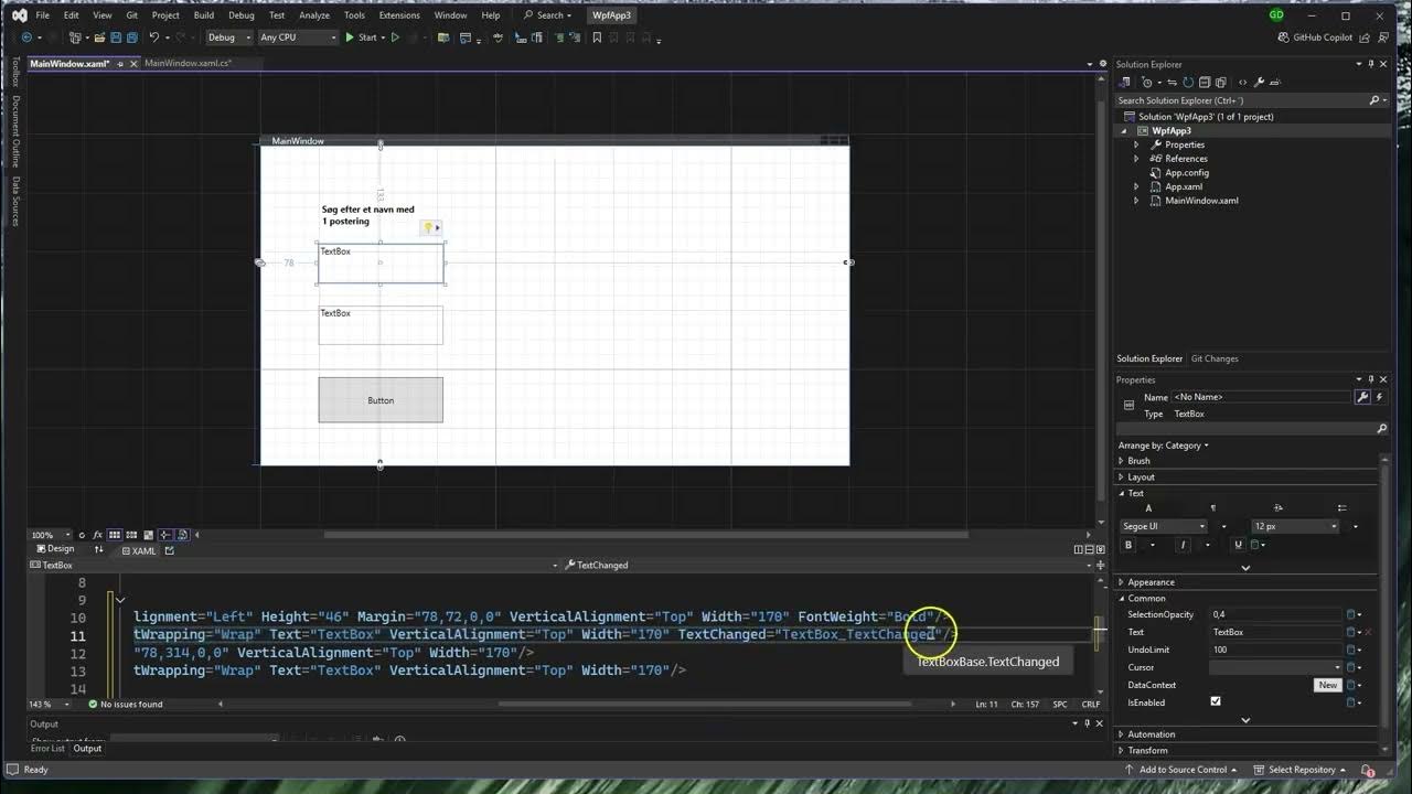 WPF projekt i C# til, forbundet til SQL Server Database - YouTube