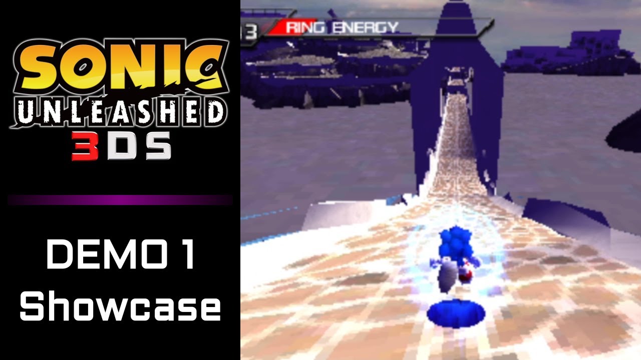 Sonic Unleashed 3DS - DEMO 1 Showcase - made by Innovative-Development - YouTube