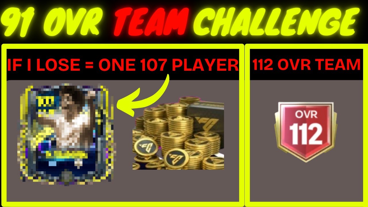 ☠️ I Built the WORST Team in FC Mobile and Took on a Real Player | This ...
