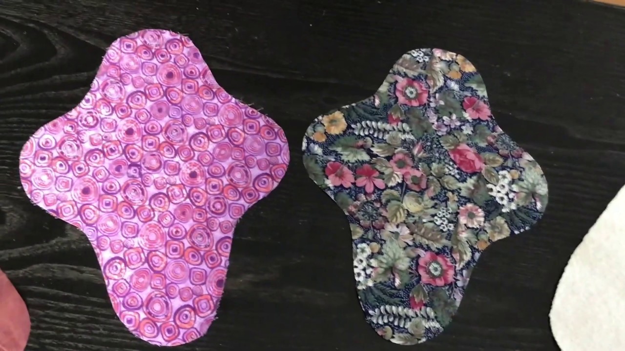 Mend Assembly washable sanitary pad tutorial - YouTube
