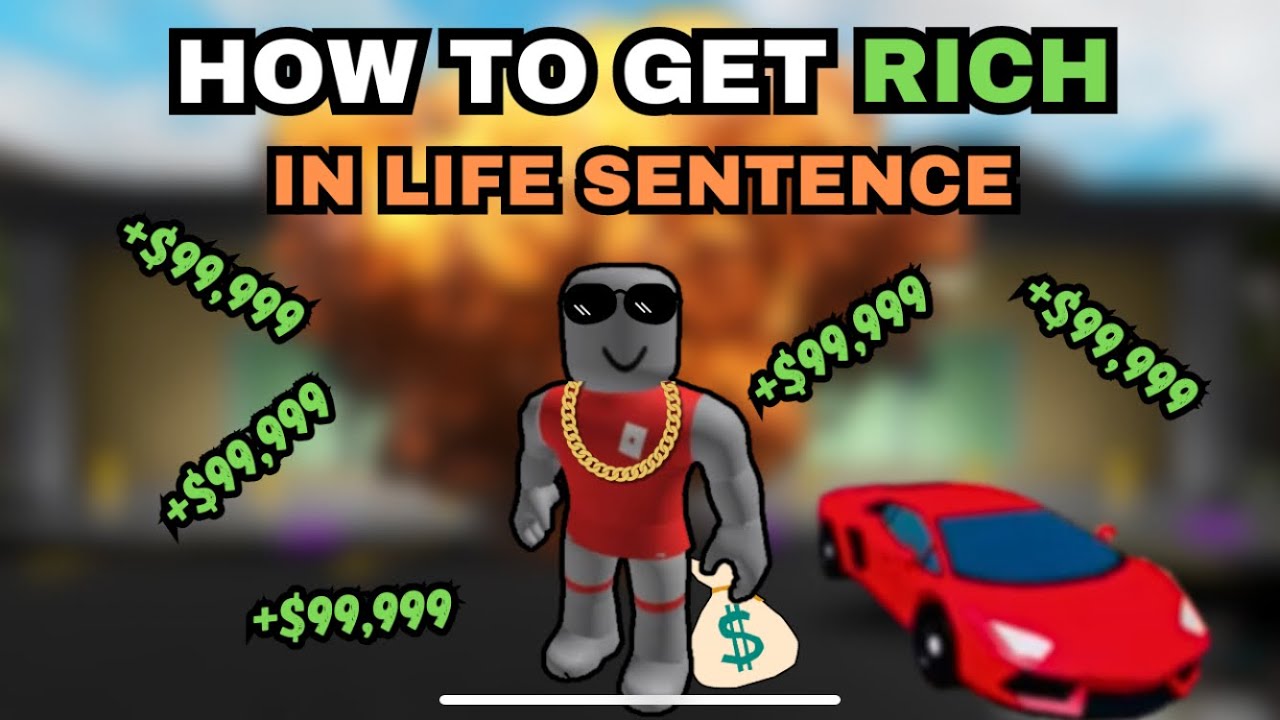 3 TIPS & TRICKS on how to GET RICH IN ROBLOX LIFE SENTENCE🤑 - YouTube