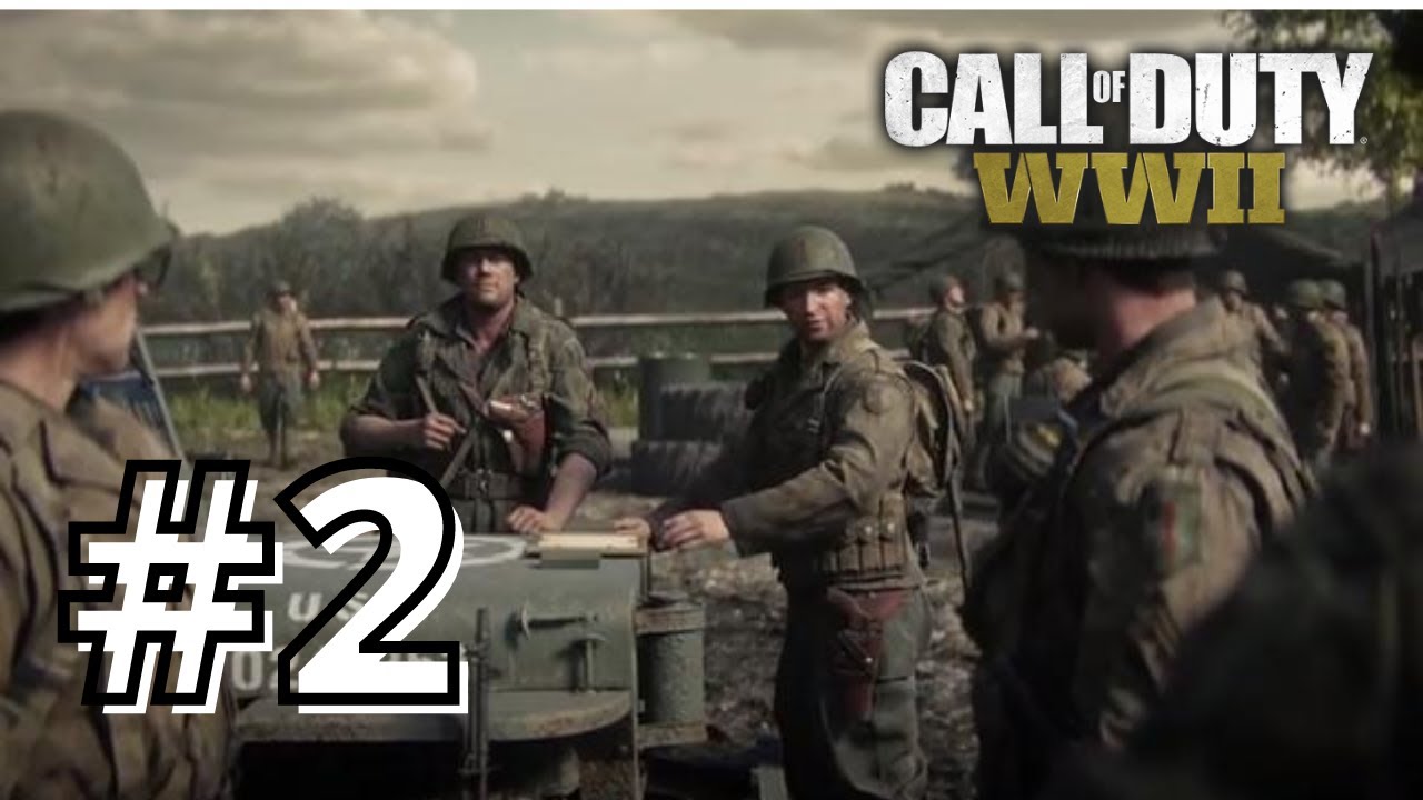 Call of Duty World War 2 - Campaign - Operation Cobra - YouTube