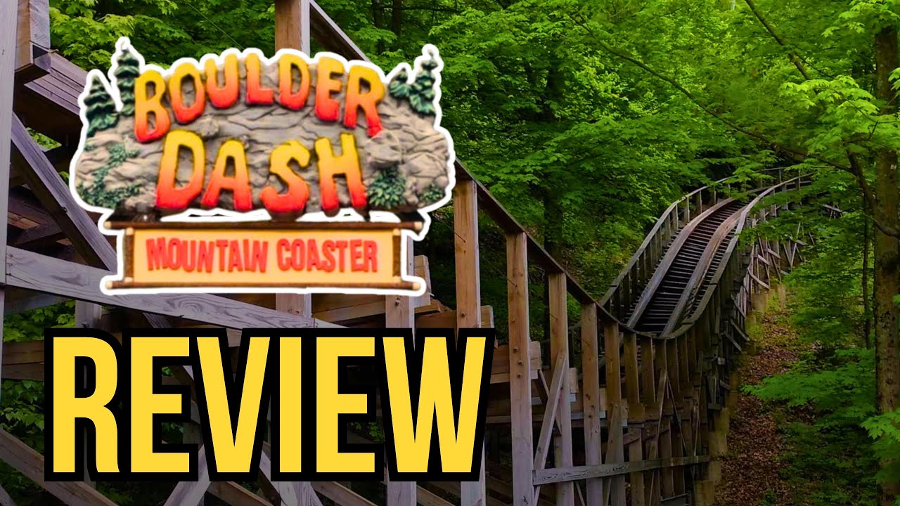 Is This The Best Wooden Roller Coaster? Boulder Dash Review, Lake ...