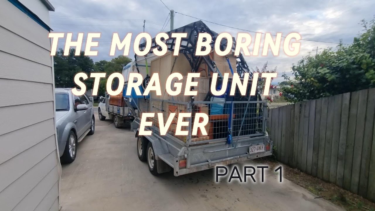 THE MOST BORING STORAGE UNIT EVER - YouTube