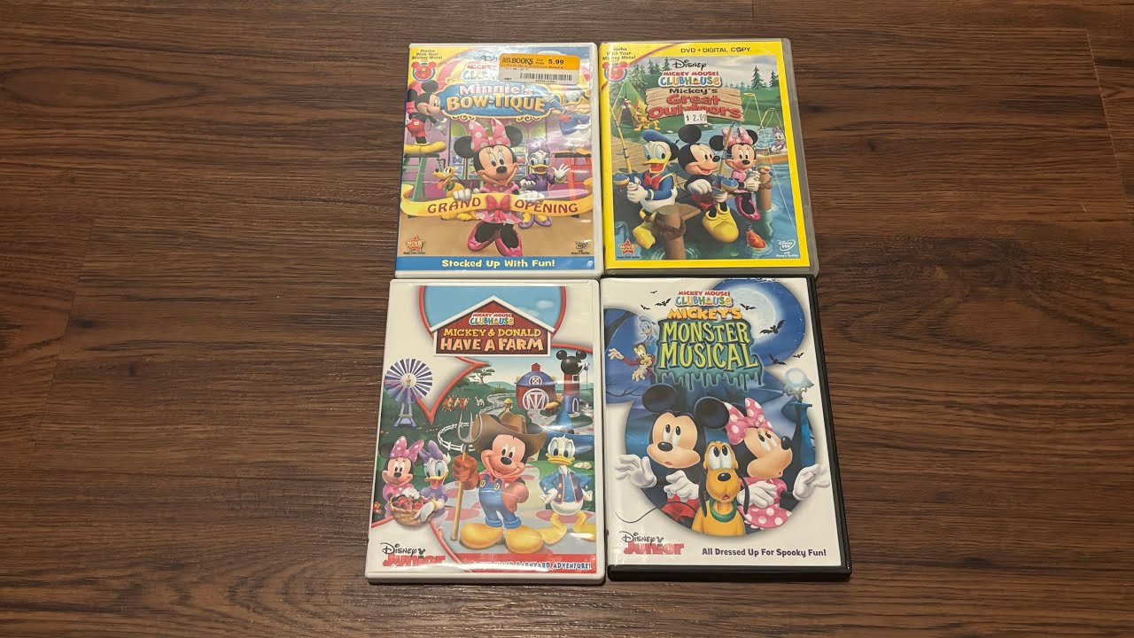My Mickey Mouse Clubhouse 2010s DVD Collection September 2025 Edition ...