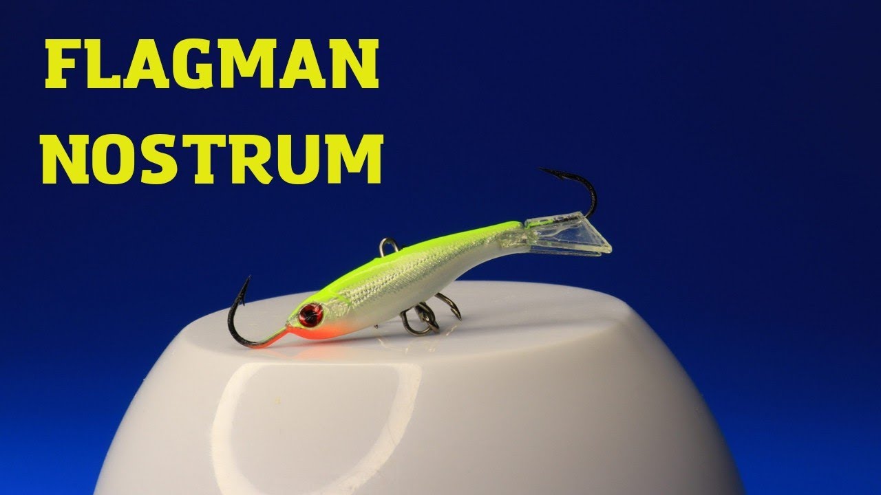 Балансир Flagman Nostrum. Приманка на зимнего окуня - YouTube