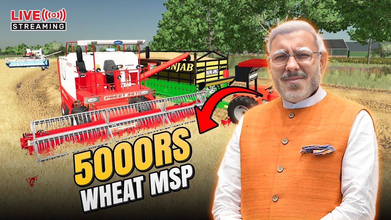 Live Farming Simulator 25 with Indian Mods #fs25 #livestream - YouTube