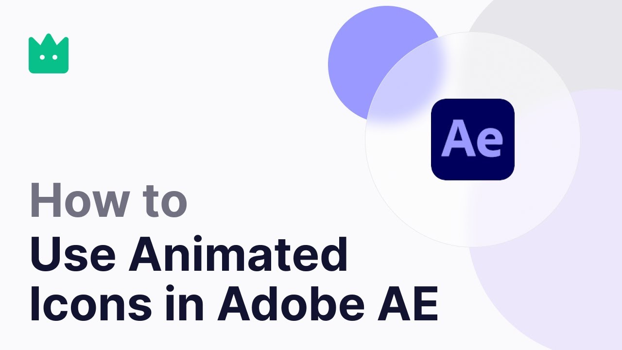 How to Use Lordicon Animated Icons in Adobe AE - YouTube