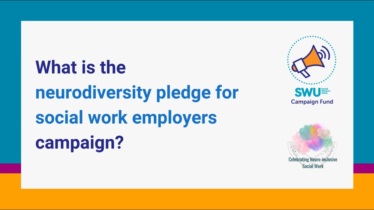 Celebrating Neuro-inclusive Social Work Campaign - Pledge Launch - YouTube
