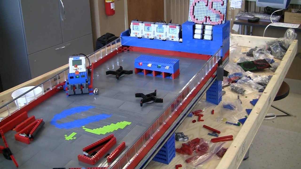 Lego NXT Pinball Machine - Gameplay test #3 - YouTube