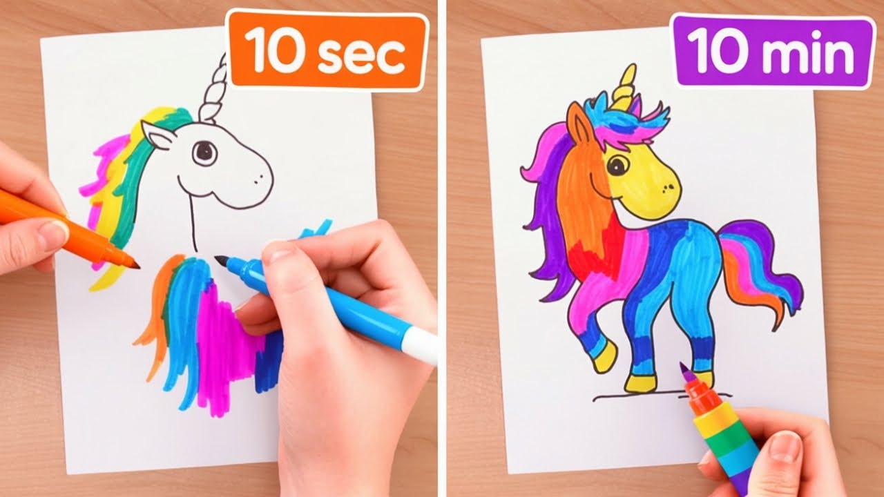 VIRAL ART HACKS That Actually Work?! 🎨 Testing Crazy Drawing Tricks ...