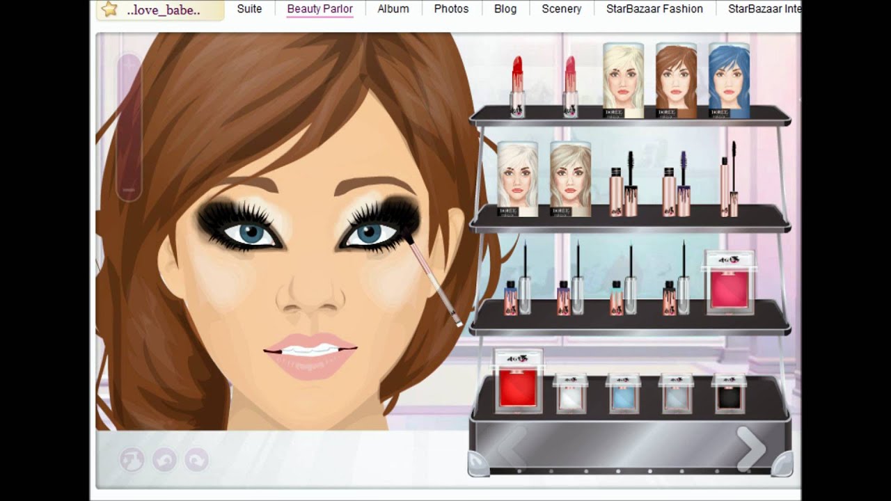 Stardoll Makeup Video ;) [everyday cute look] - YouTube