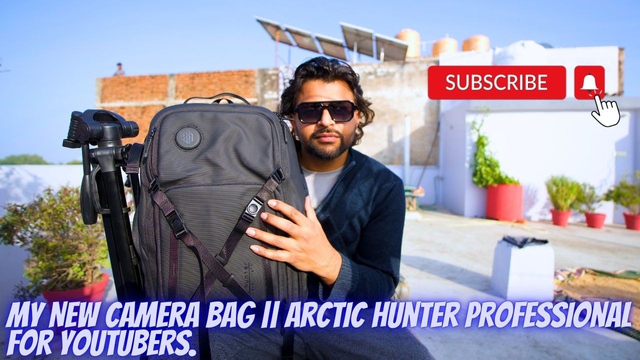 Unwrapping My New Camera Bag || Arctic Hunter Professional Bag || For ...
