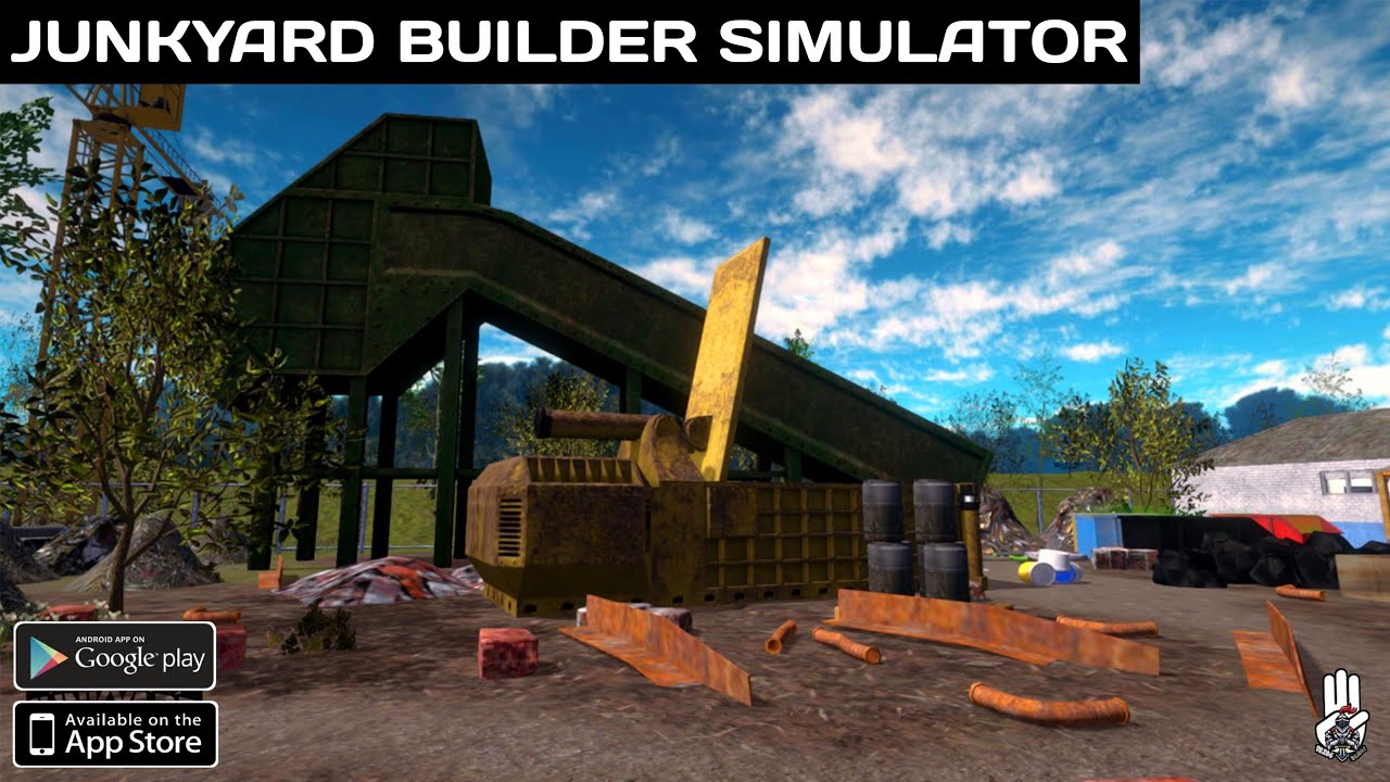 Junkyard builder simulator Android Gameplay - YouTube