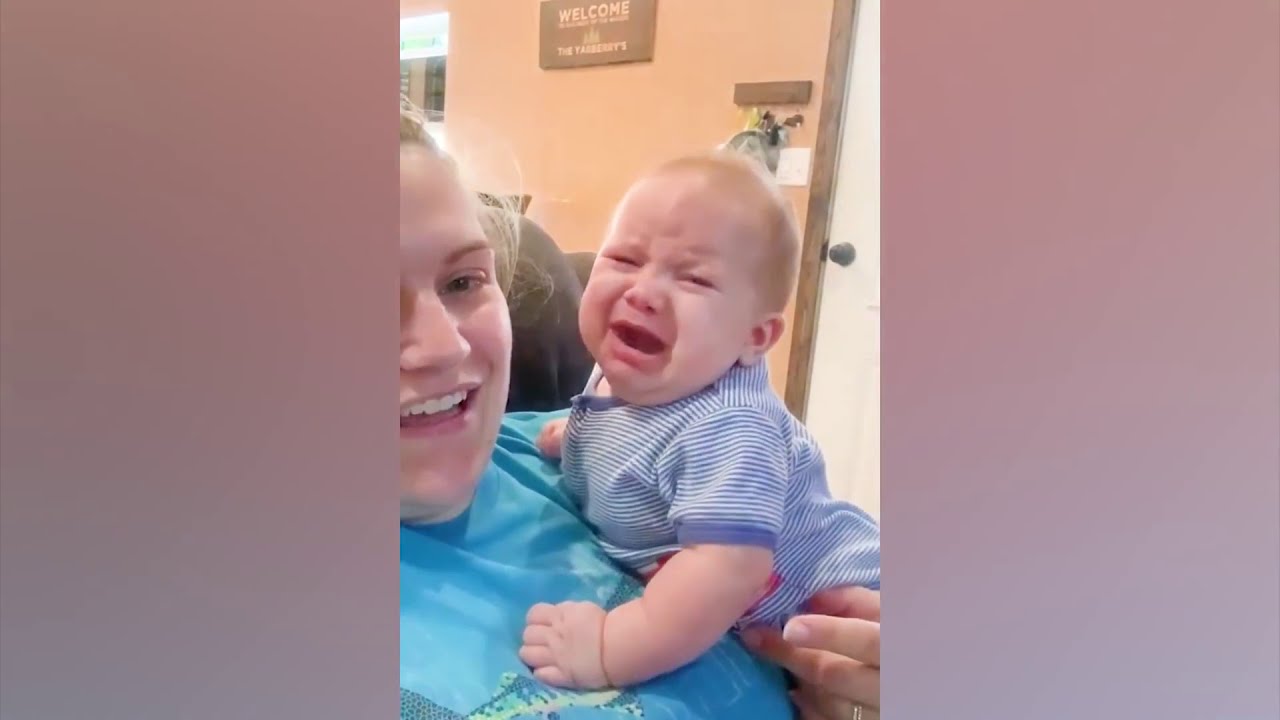 10 Minutes Funny with Baby Crying | Cutest Baby Videos - YouTube