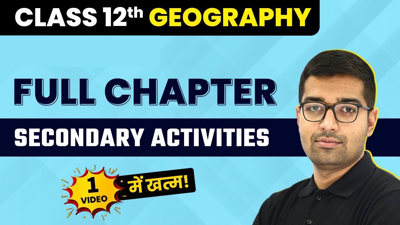 Secondary Activities Geography | Class 12 Secondary Activities ...