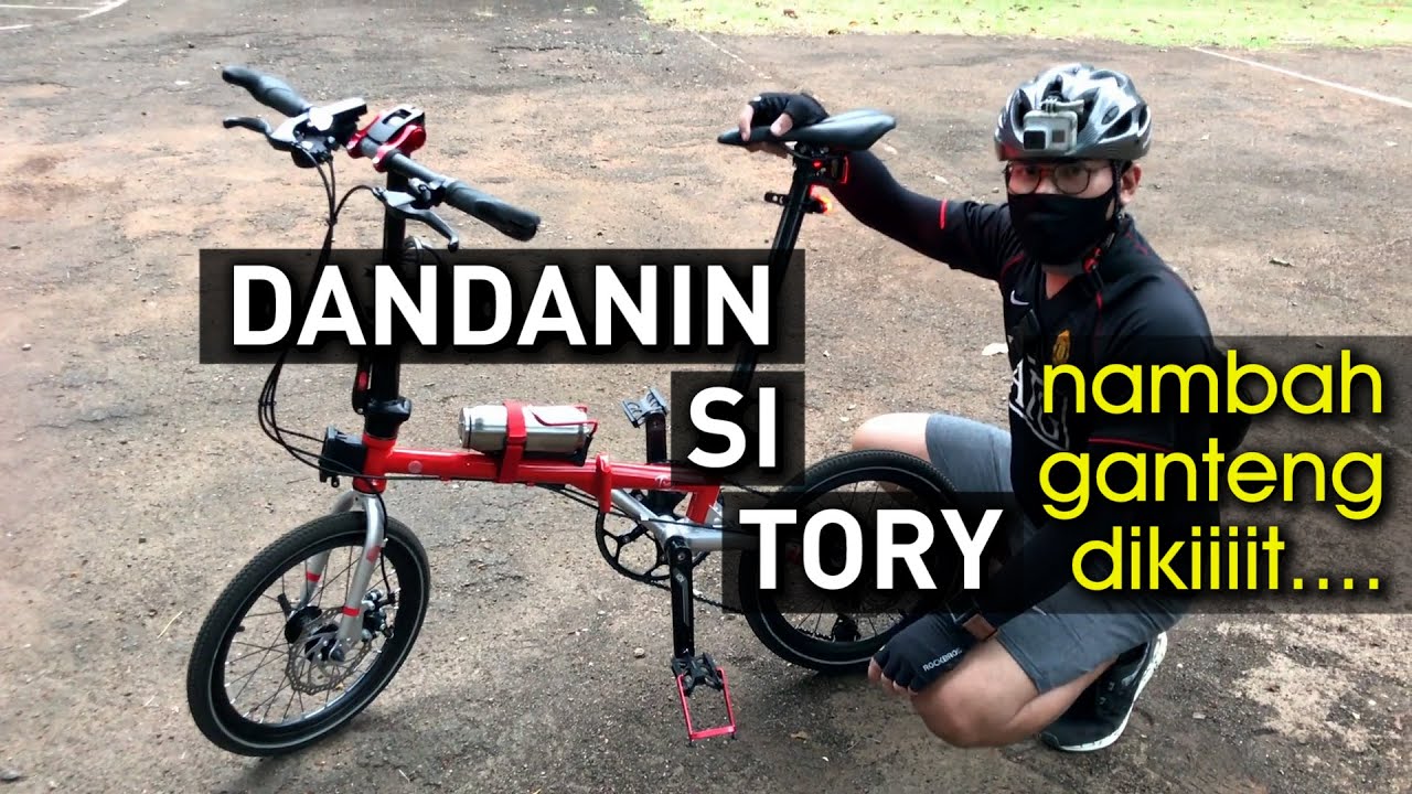UPGRADE ACC ELEMENT TROY 2020 | PEDAL KICK STAND BERGUNA BANGET!! - YouTube