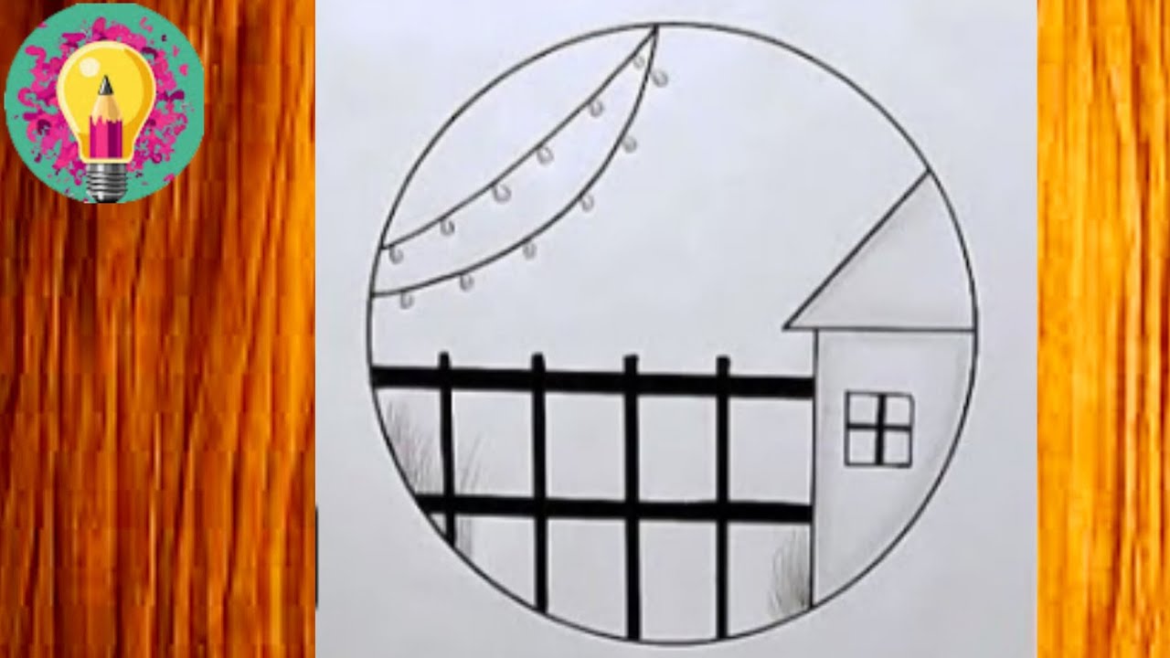 How to Drawing in circle/easy circle drawing for beginners/pencil ...