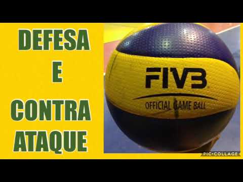 Treino de defesa e contra ataque para o voleibol -Defense and counter ...