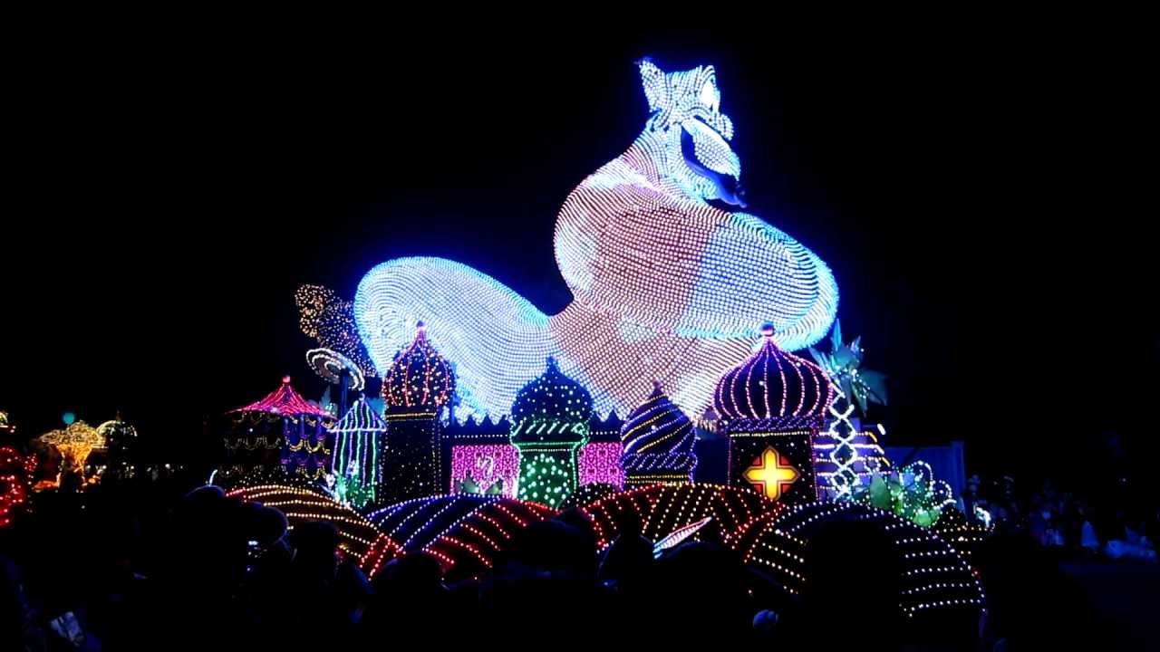 TDL ELECTRICAL PARADE DREAM LIGHTS（GENIE）_20120421 - YouTube