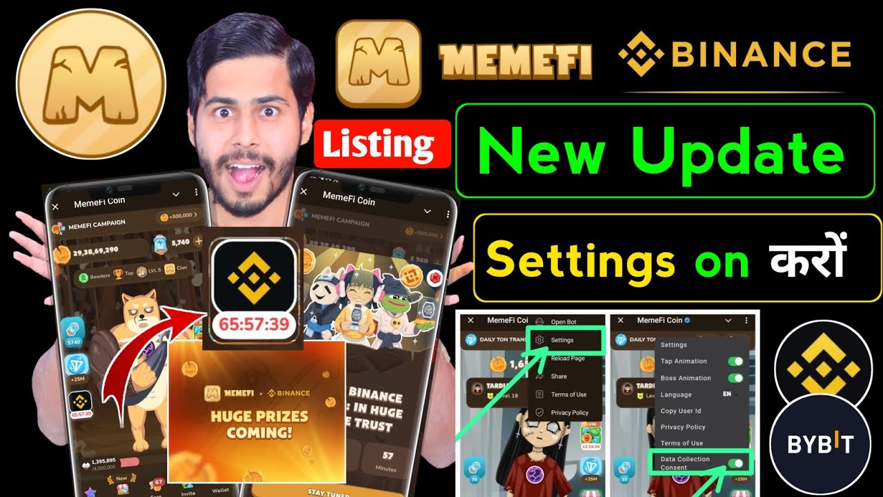 Memefi X Binance Campaign in Huge Price 🔥 memefi new update, memefi ...