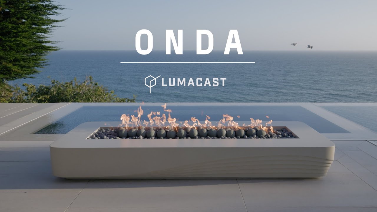 The ONDA Fire Table by LUMACAST - YouTube