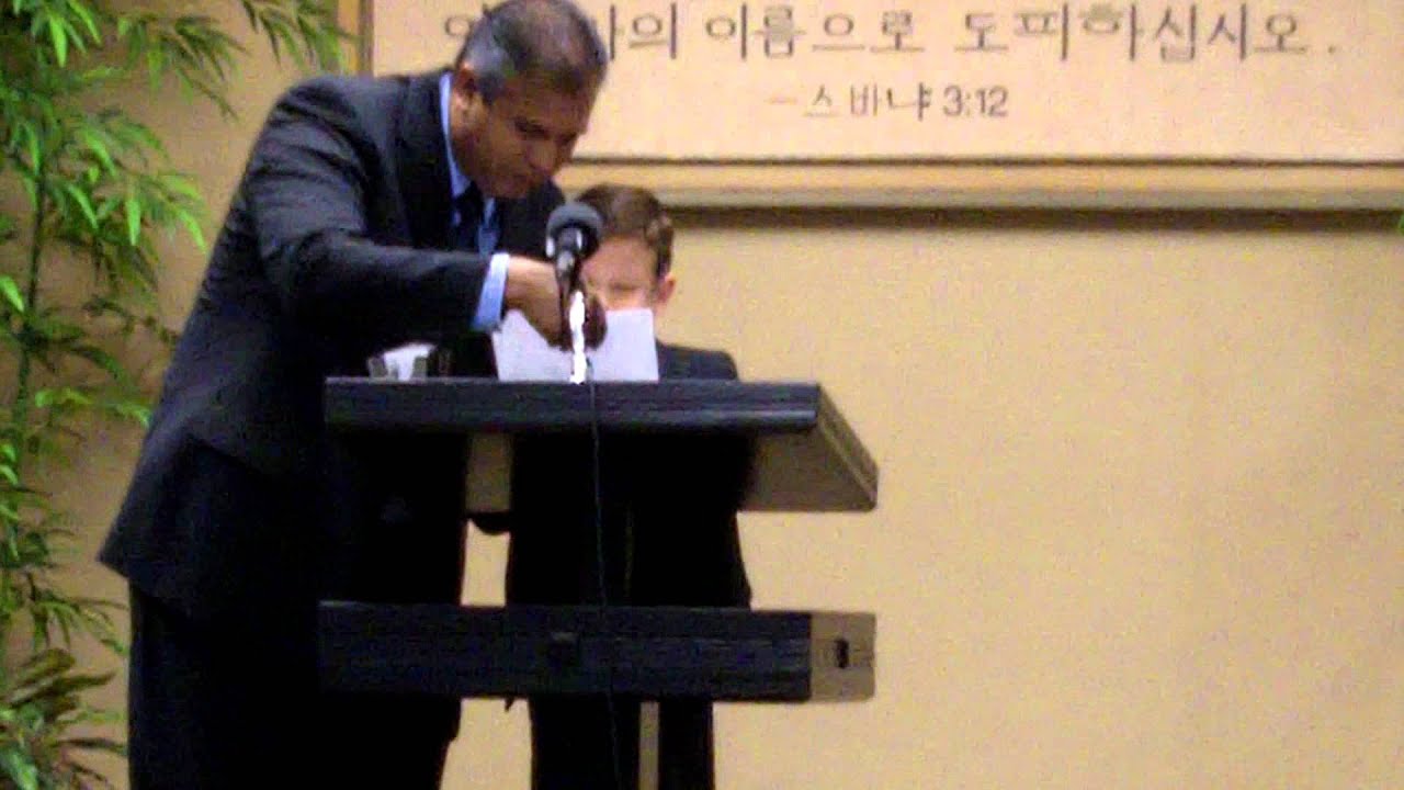 Allen's First Bible Reading - YouTube