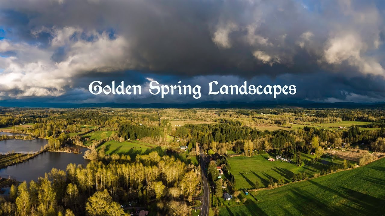 Golden Spring Landscapes - YouTube