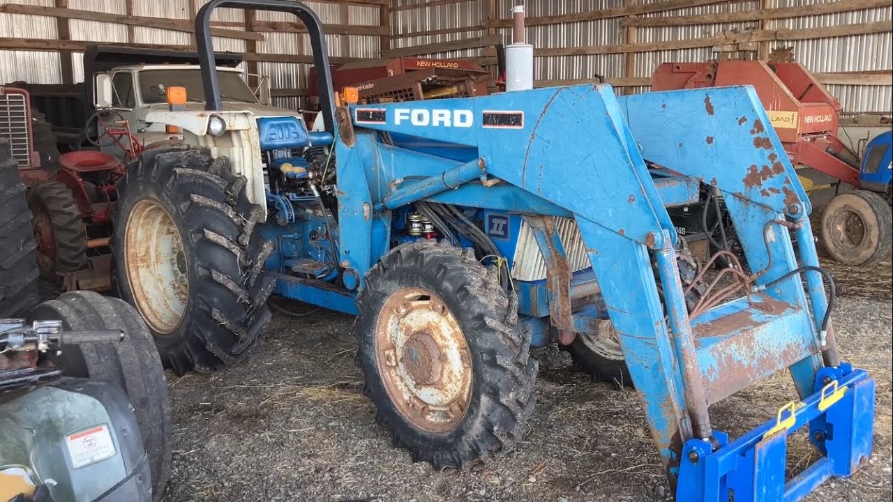 Putting The Loader Back On The Ford 4610 For The First Time Since The ...