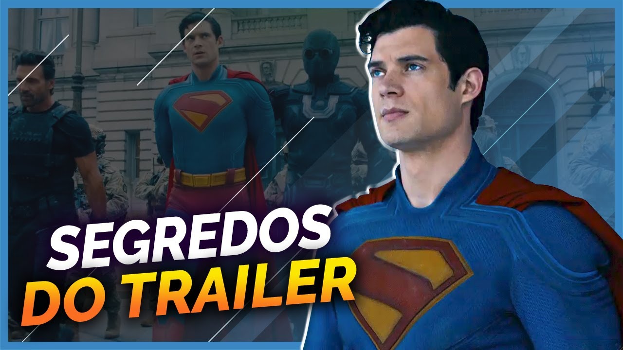 10 SEGREDOS NO TRAILER DO SUPERMAN - YouTube