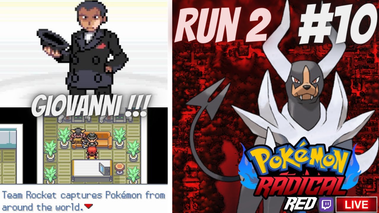 Taking on Giovanni!!! Pokemon Radical Red 4.0 #10 - YouTube