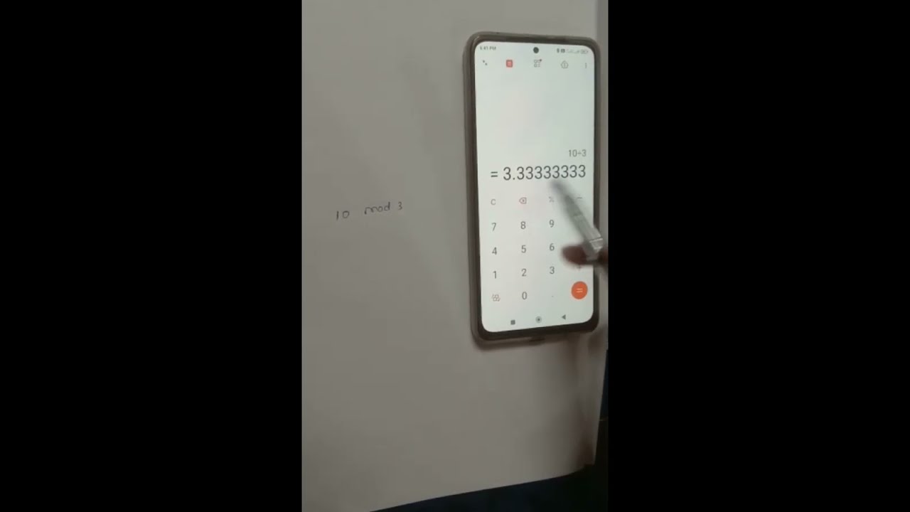 How To Calculate 10 Mod 3 YouTube How To Calculate 10 Mod 3 YouTube