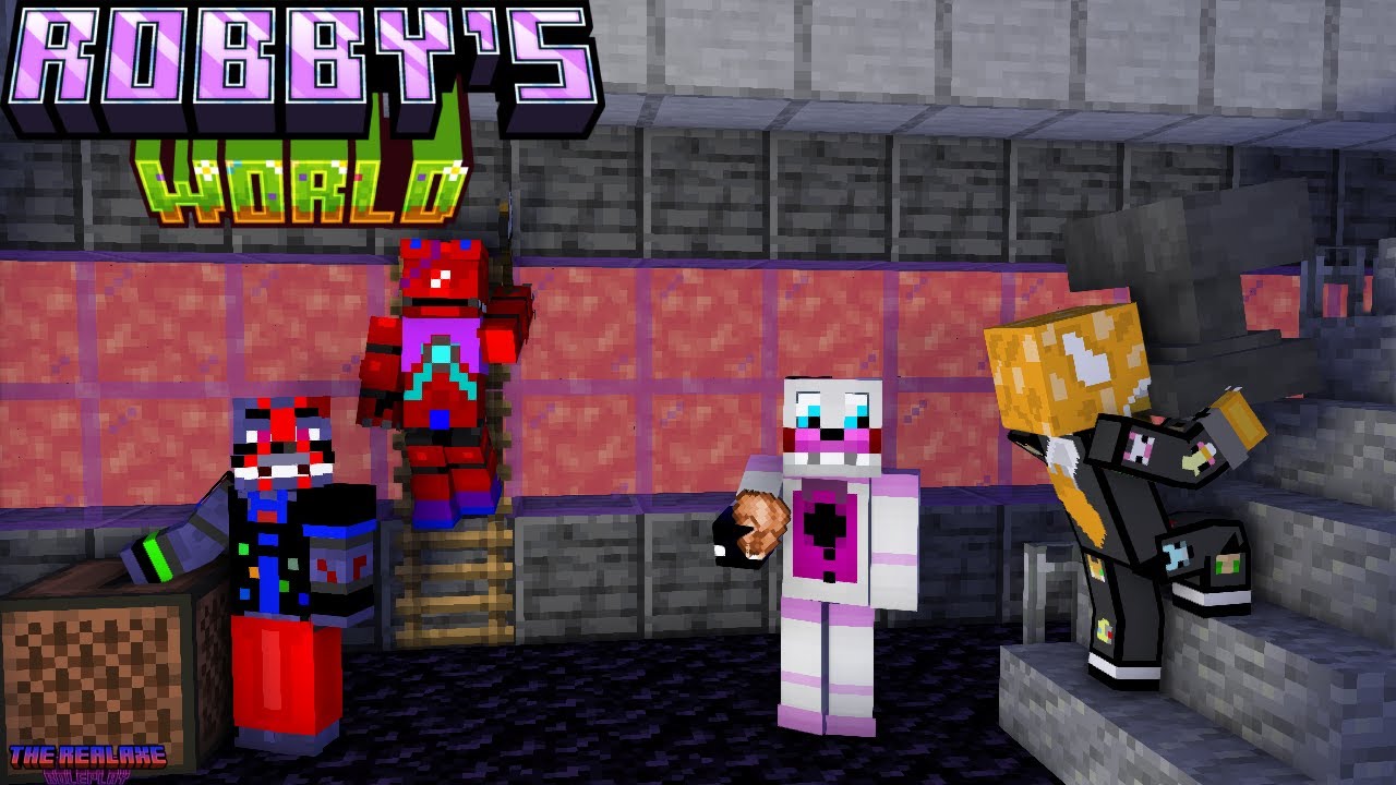 "THE BUNKER" Robby's World Minecraft FNAF Roleplay - YouTube