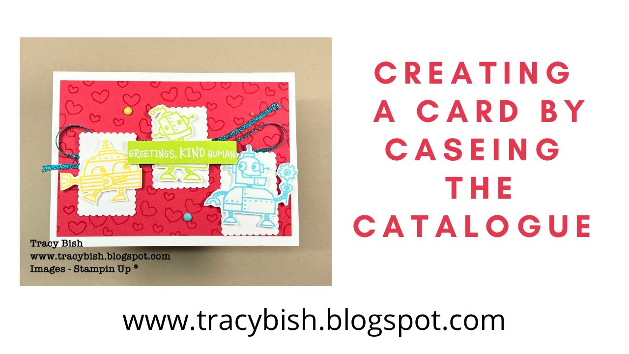 Creating A Card CASEing the Catalogue! - YouTube