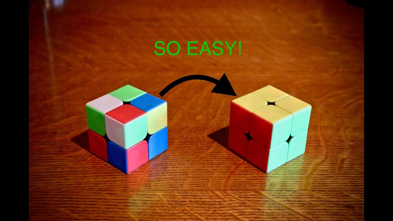 How to Solve a 2x2 Rubik's Cube - (Full Beginners Method) - YouTube