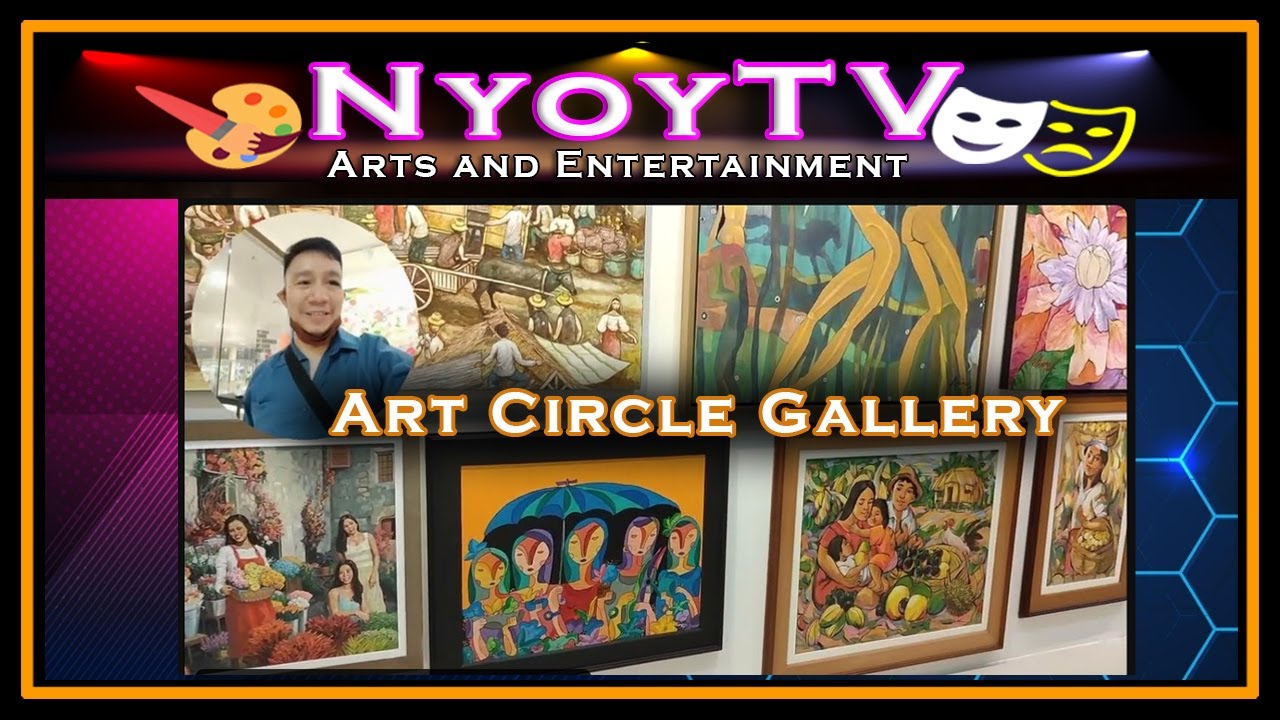 Art Circle Gallery #gallery #painter #visualarts #artists #vlogger #artcircle - YouTube