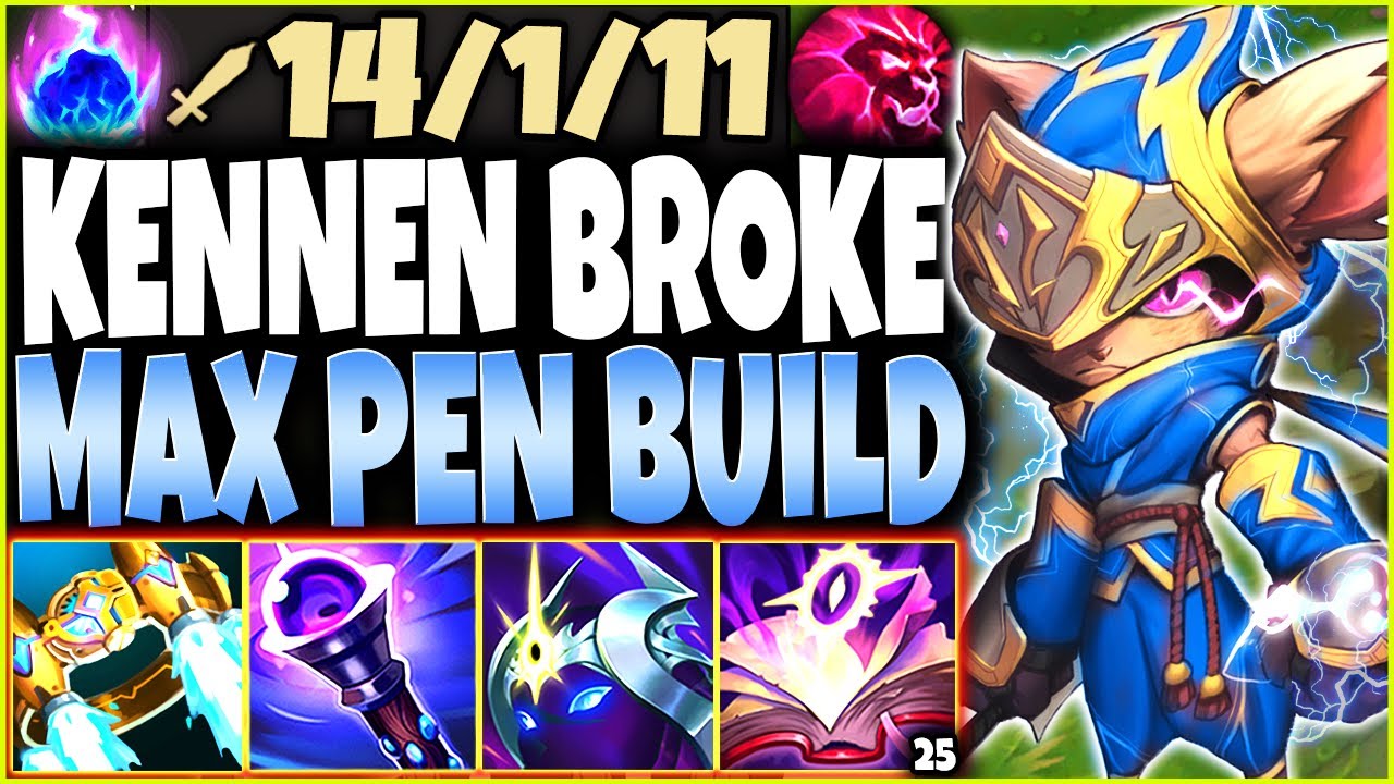 I BROKE KENNEN and made the Best MAX PEN Build TO ONE SHOT ANY TEAM 🔥 ...