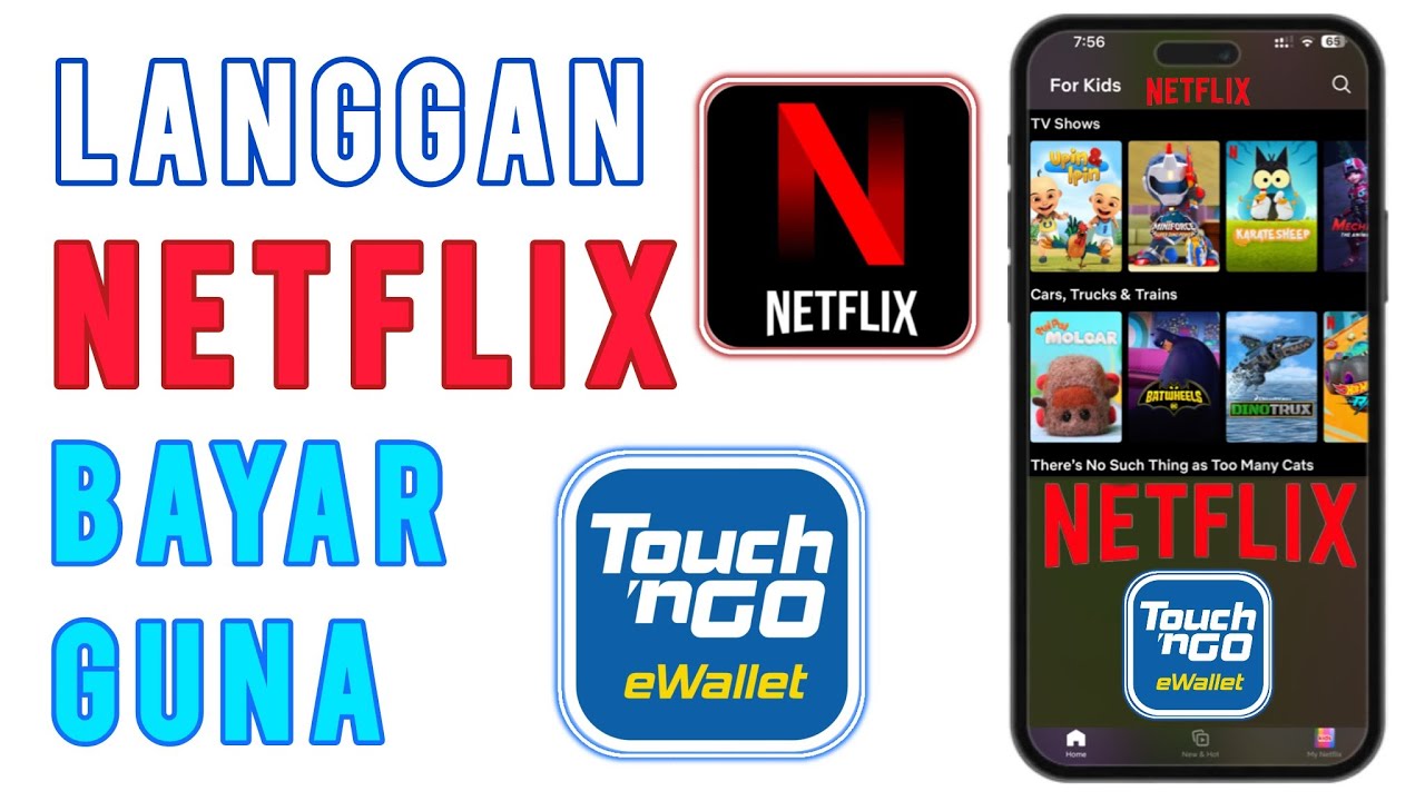 Cara Langgan Netflix Guna Touch n Go - YouTube