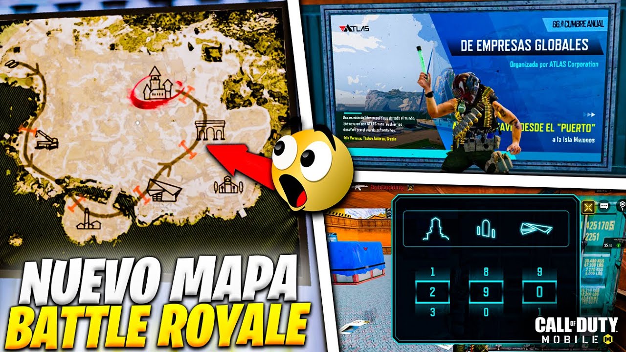 WOW!! NUEVO MAPA de BATTLE ROYALE en COD MOBILE!? ISLA MEMNOS | EASTER ...