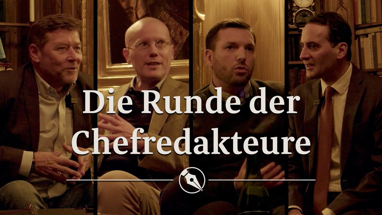 Die Runde der Chefredakteure II - YouTube
