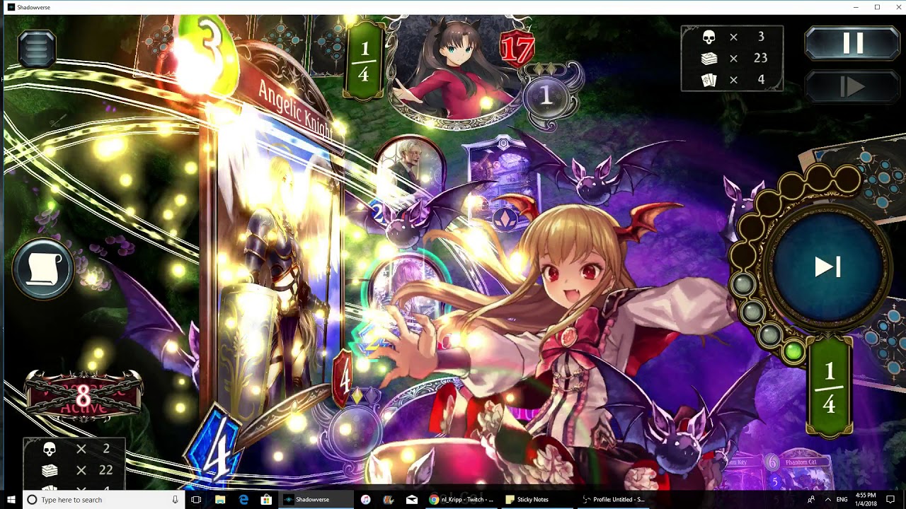 Shadowverse [CG]: 5 win Bloodcraft PT3/4 - YouTube