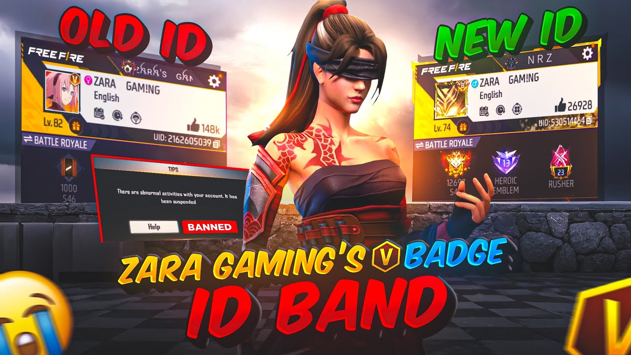 Zara Gaming's V Badge ID Banned But Why?😭 - YouTube