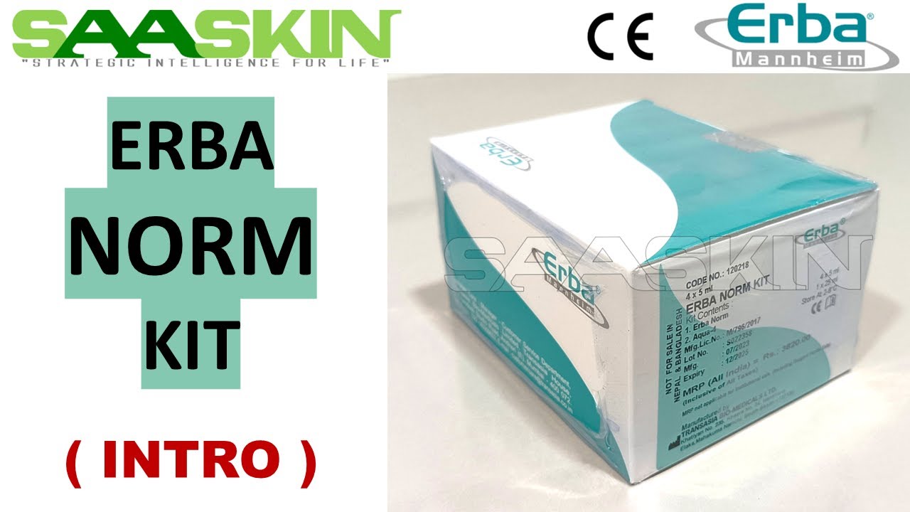 Erba Mannheim NORM Kit | INTRO | Reagent Kits | #120218 #120219 ...